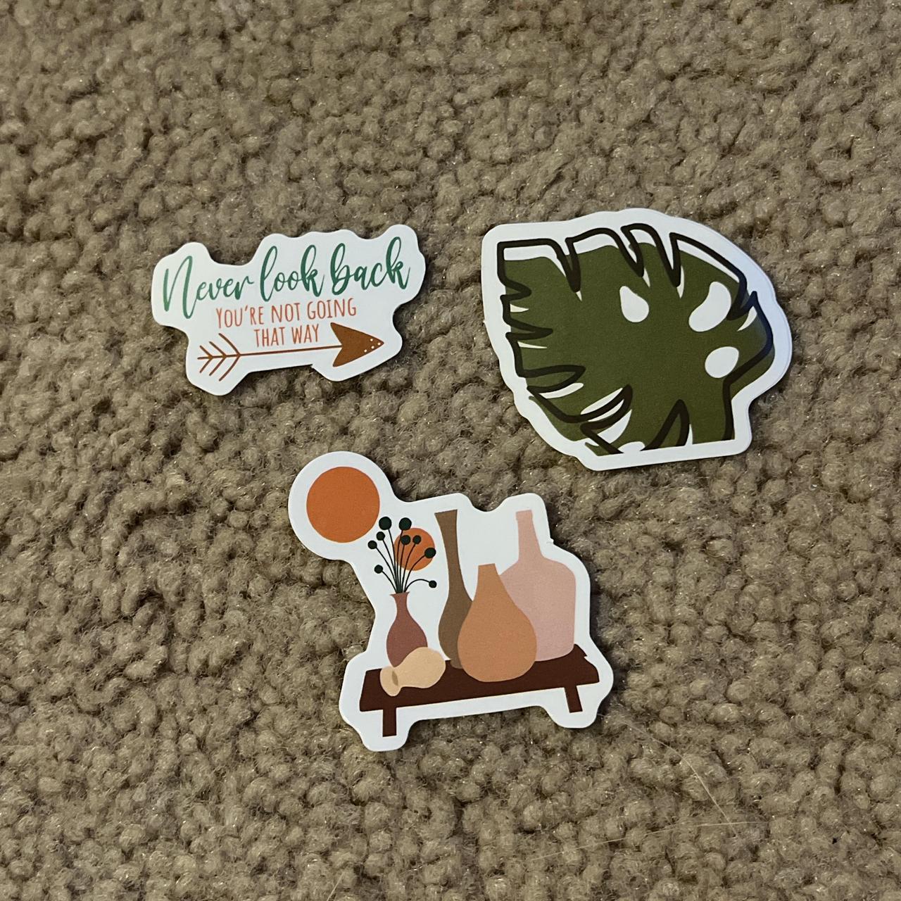 Pack of 3 stickers Comes with a SUPRISE freebie... - Depop