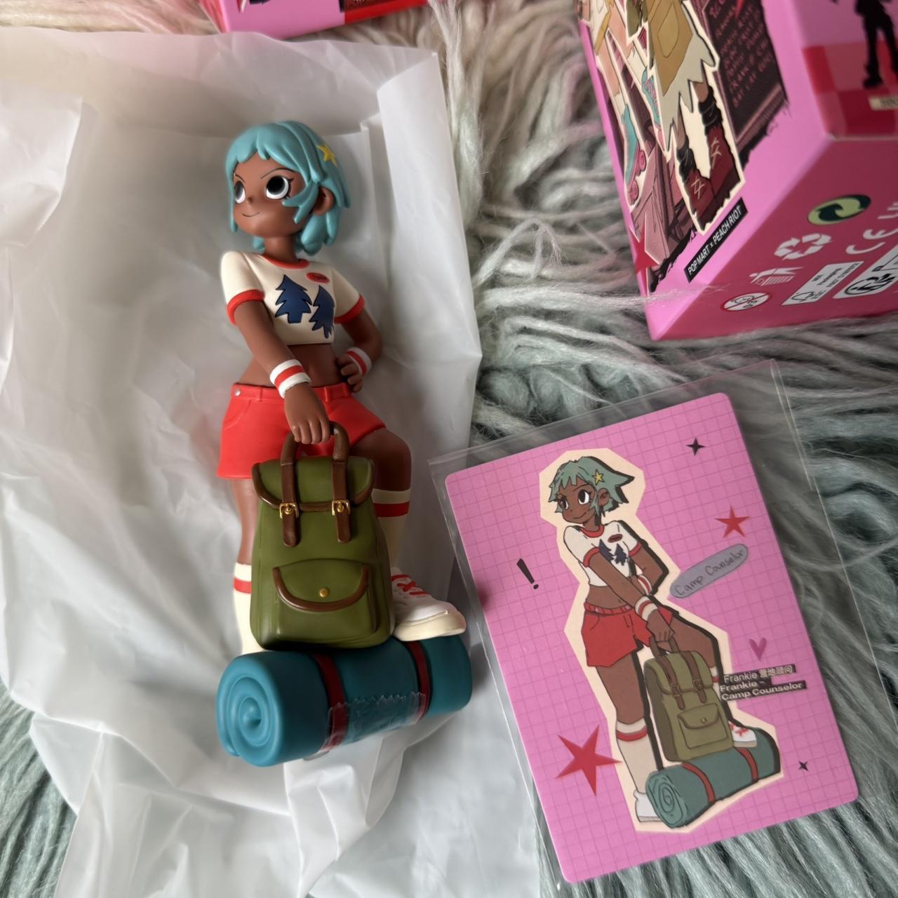 Pop Mart Peach Riot rush hour frankie camp... | Depop
