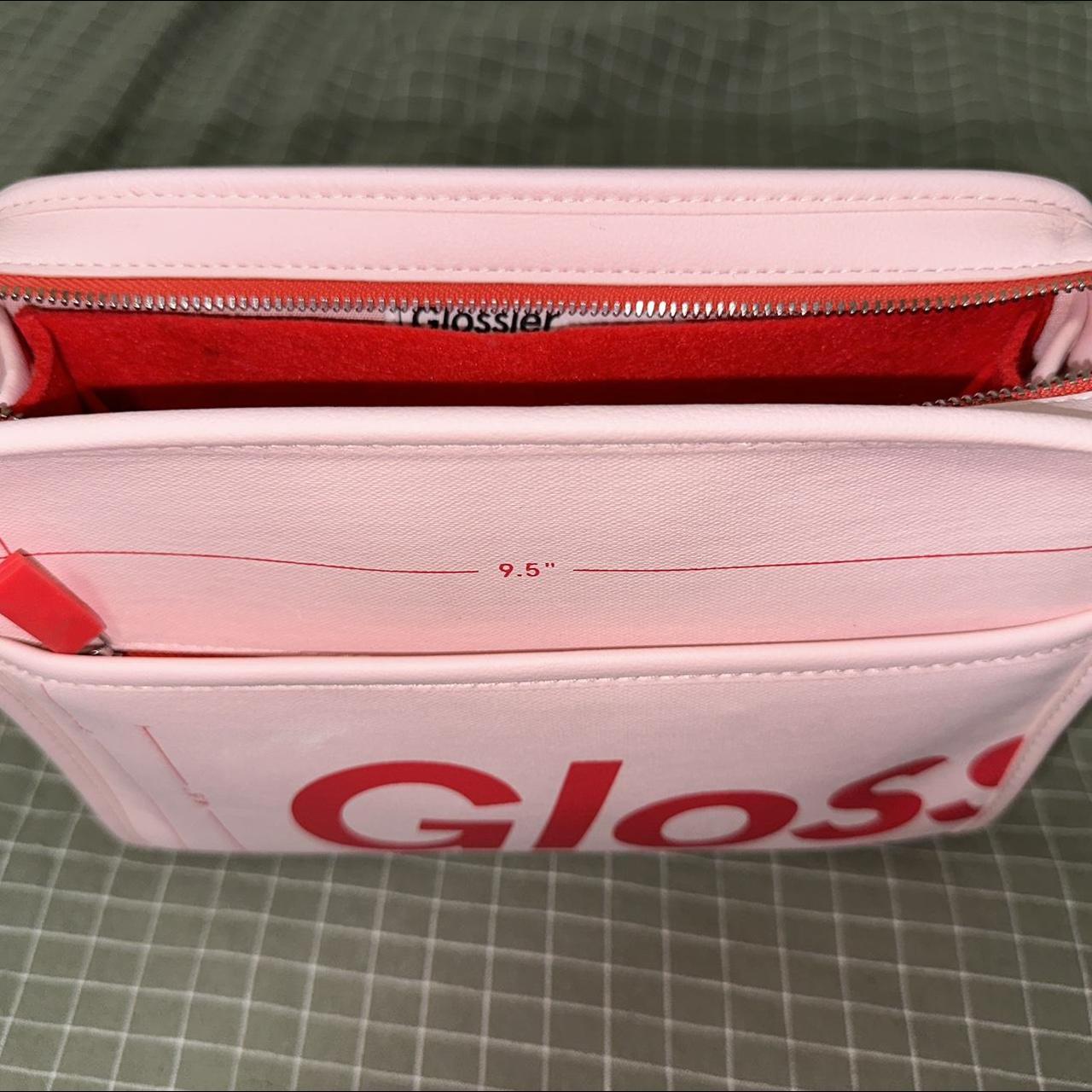 Glossier make up bag Good condition - Depop