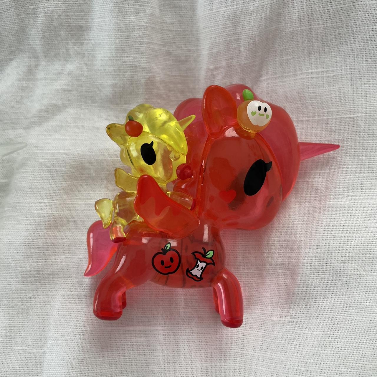 two tokidoki figurines ᪥ clear one is a sanrio... - Depop