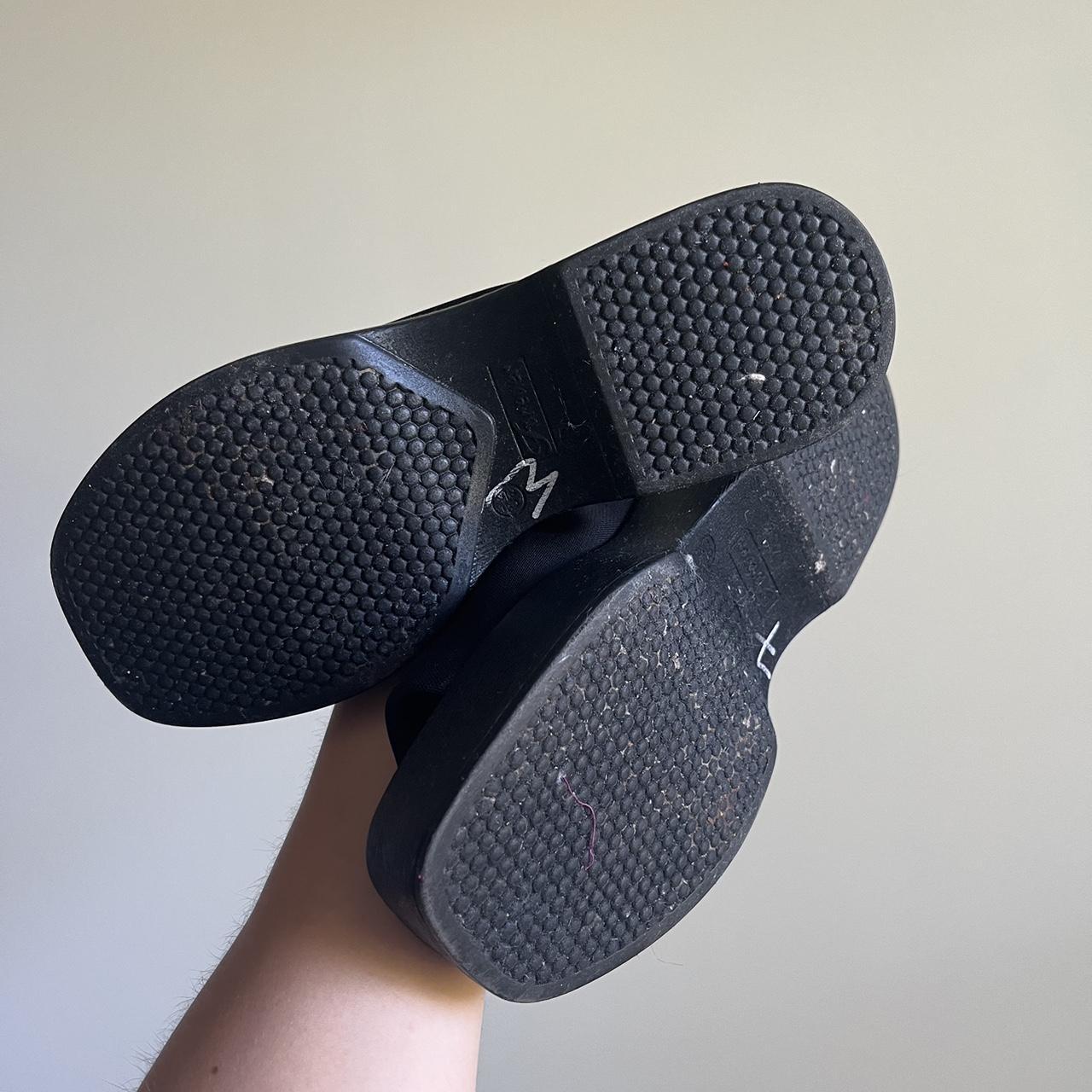 Early 2000s black platform sandals size 8.5! Super... - Depop