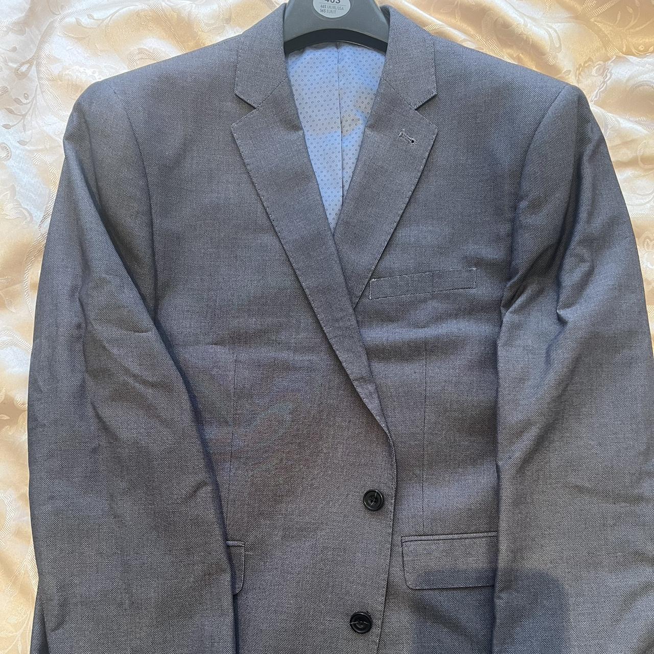 Men’s grey suit jacket 46S- Primark Good... - Depop