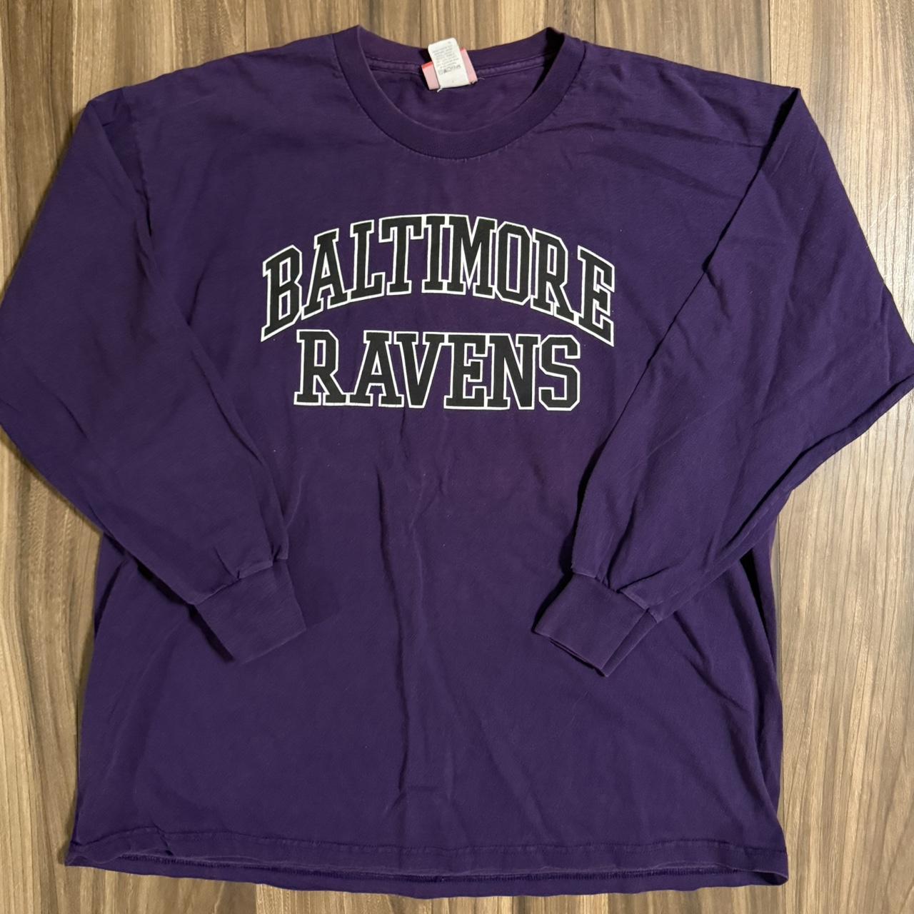 Baltimore Ravens Purple L/S Size: XL Message me if... | Depop