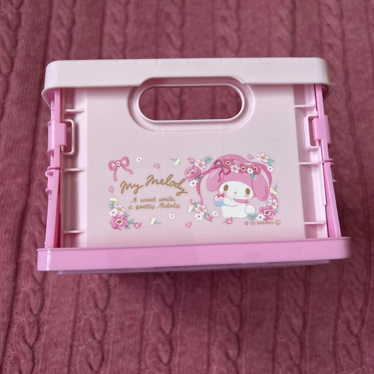 Cute My Melody foldable storage box!💕 (comes with... - Depop