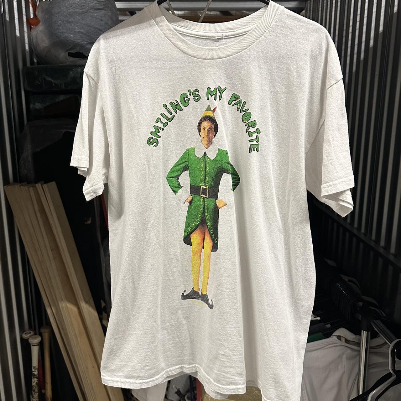 Elf movie tee No flaws Licensed but can read it... - Depop