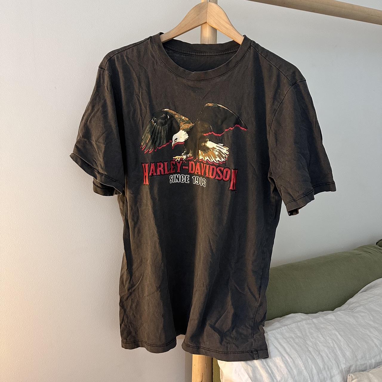 Vintage Harley tee - Depop