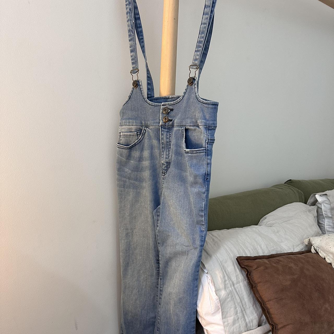 Stretchy dungarees forever 21 New York - Depop