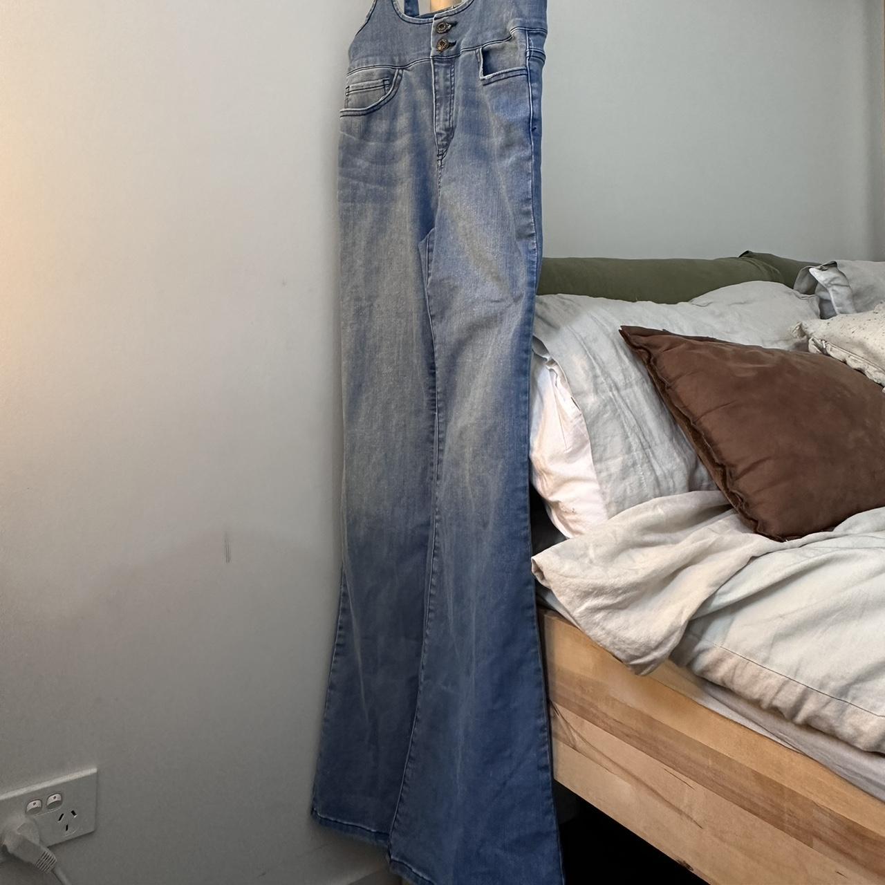 Stretchy dungarees forever 21 New York - Depop