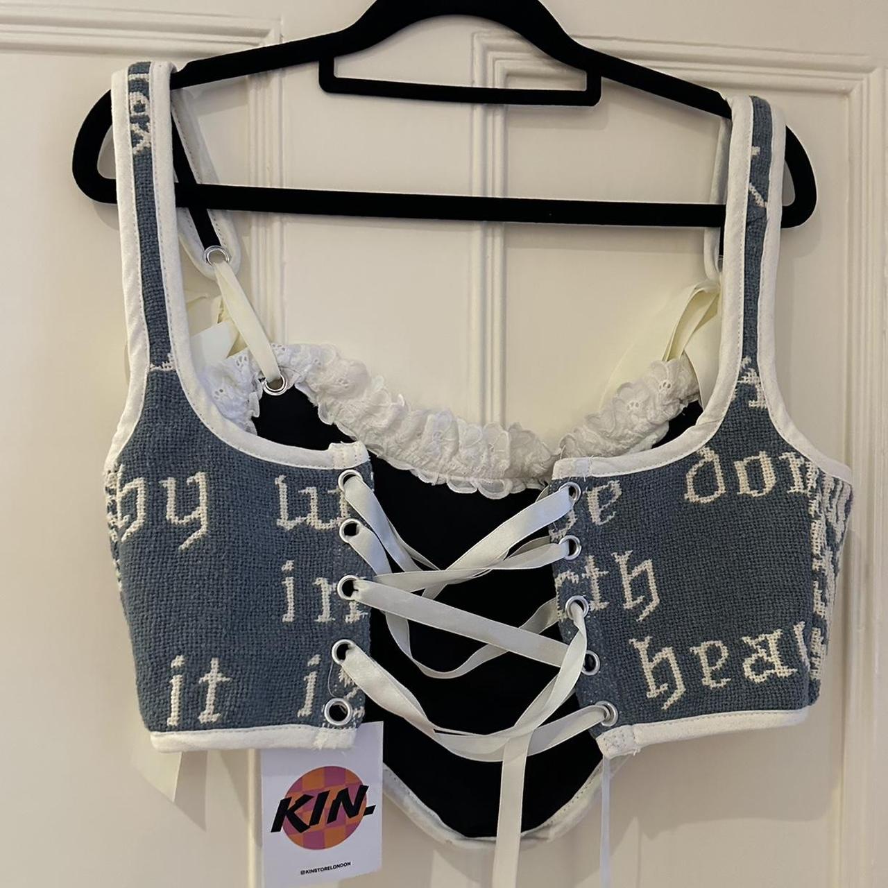 KIN. Bustier cropped top. Size S/M Would be super... - Depop