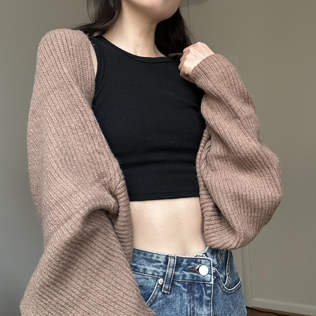 Women's Brown Cardigan | Depop