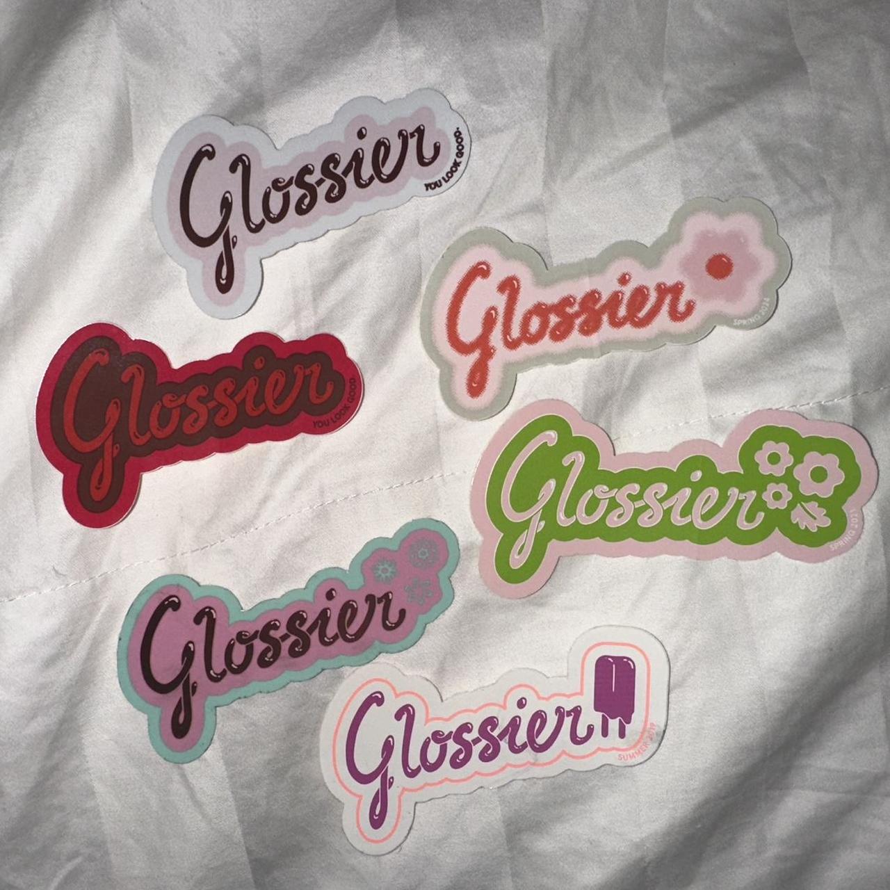 Glossier stickers! Price listed is for one... - Depop
