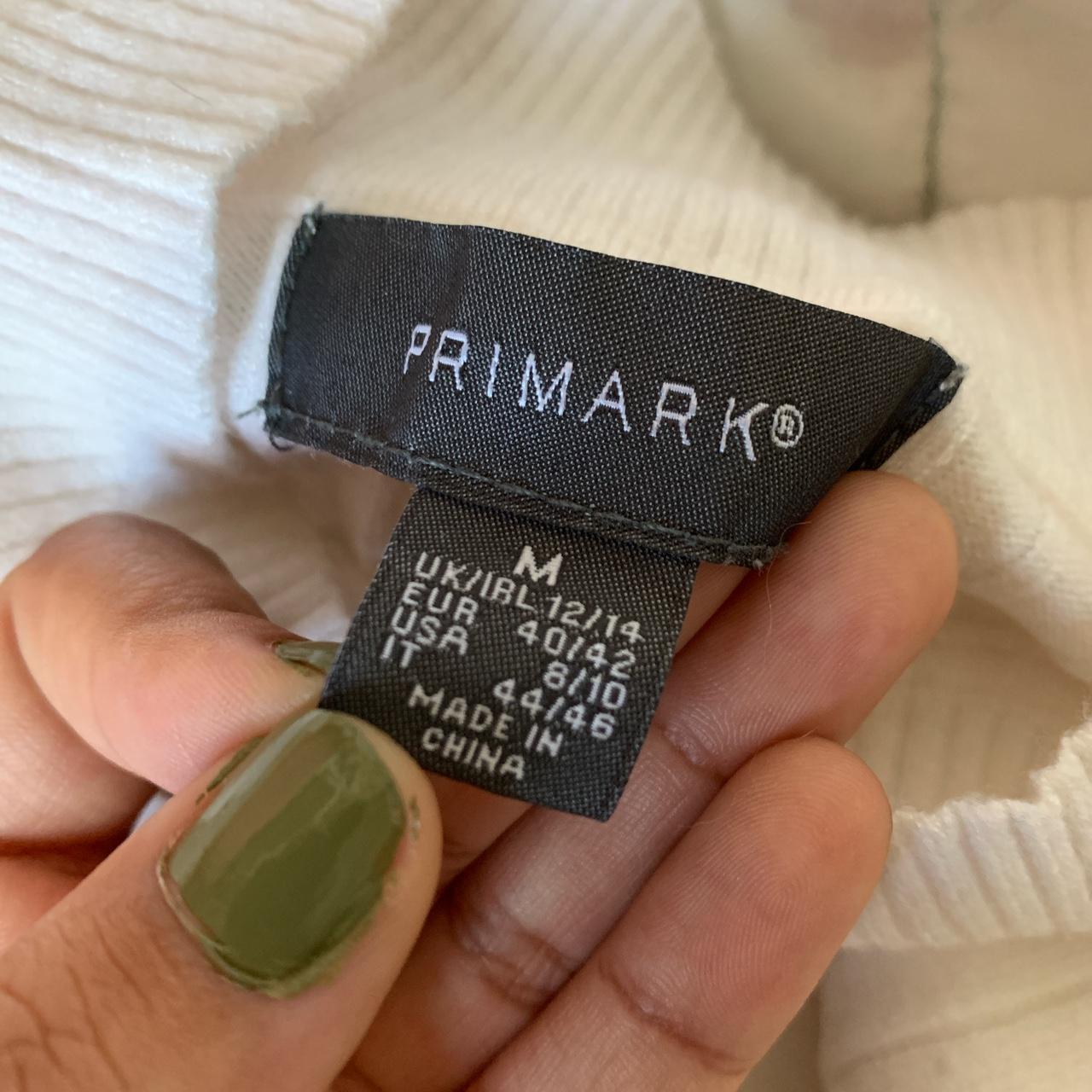 Primark Women's White Jumper | Depop