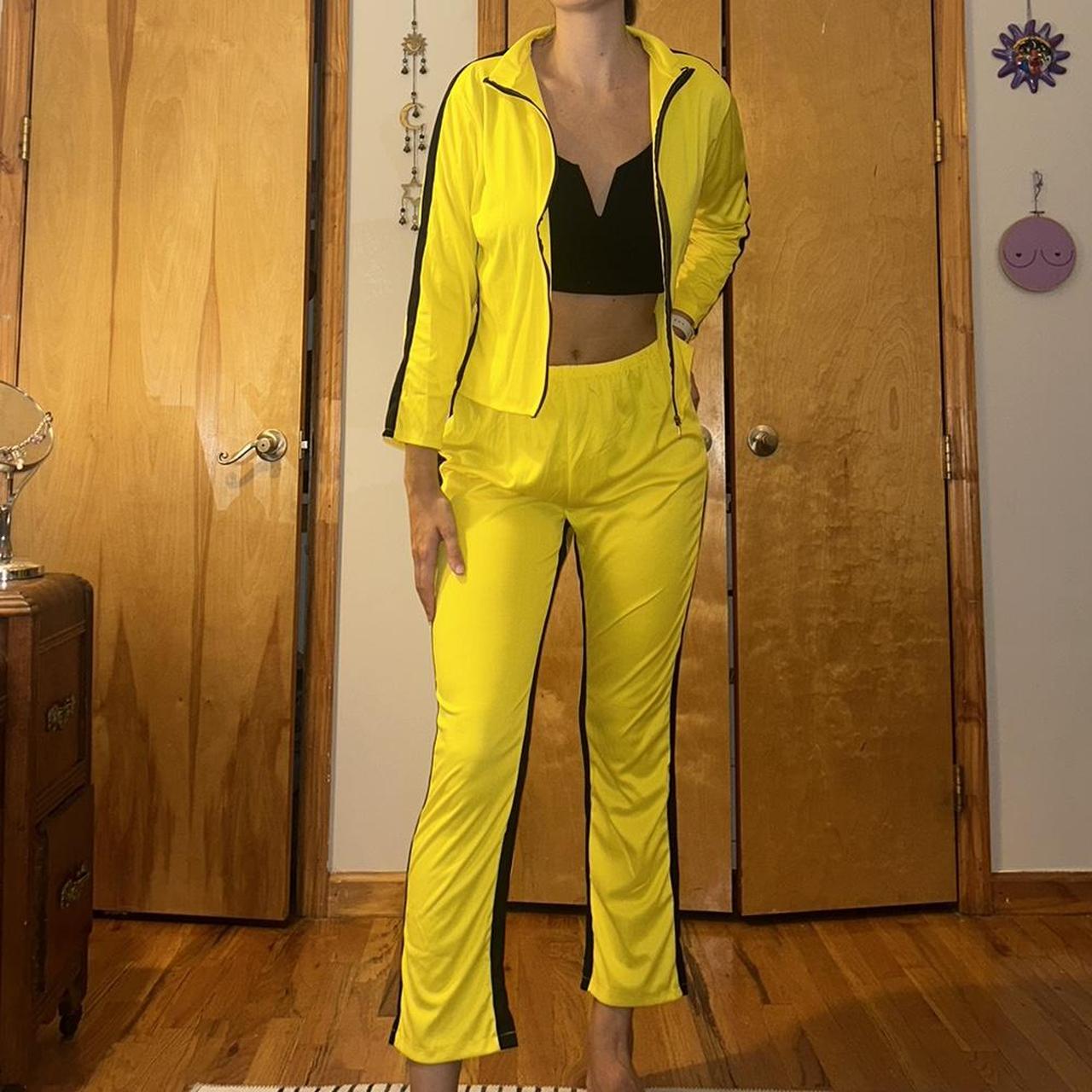 Yellow Kill Bill tracksuit for the bride Halloween... - Depop
