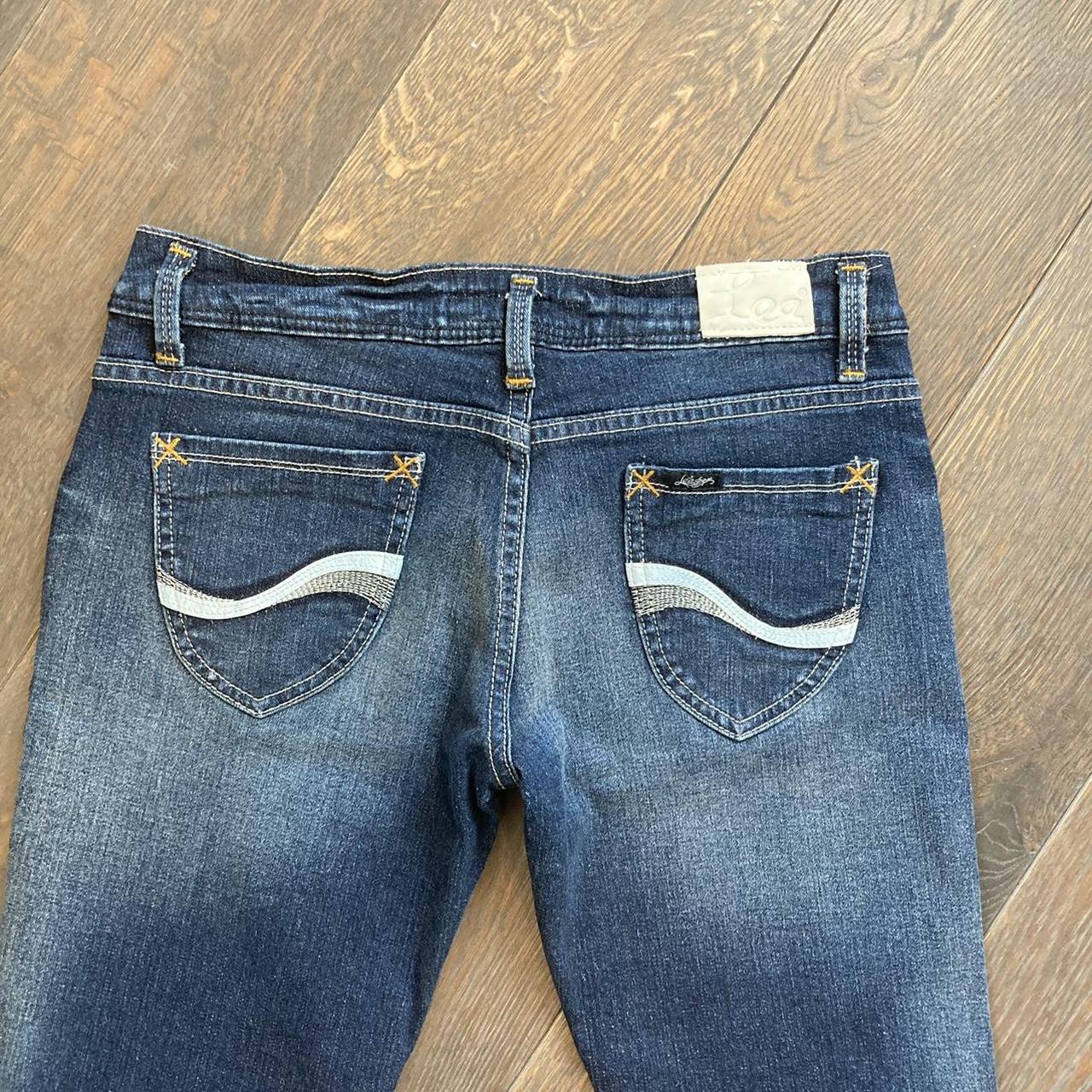 Lee pipes jeans with insane rare details. Perfect... - Depop