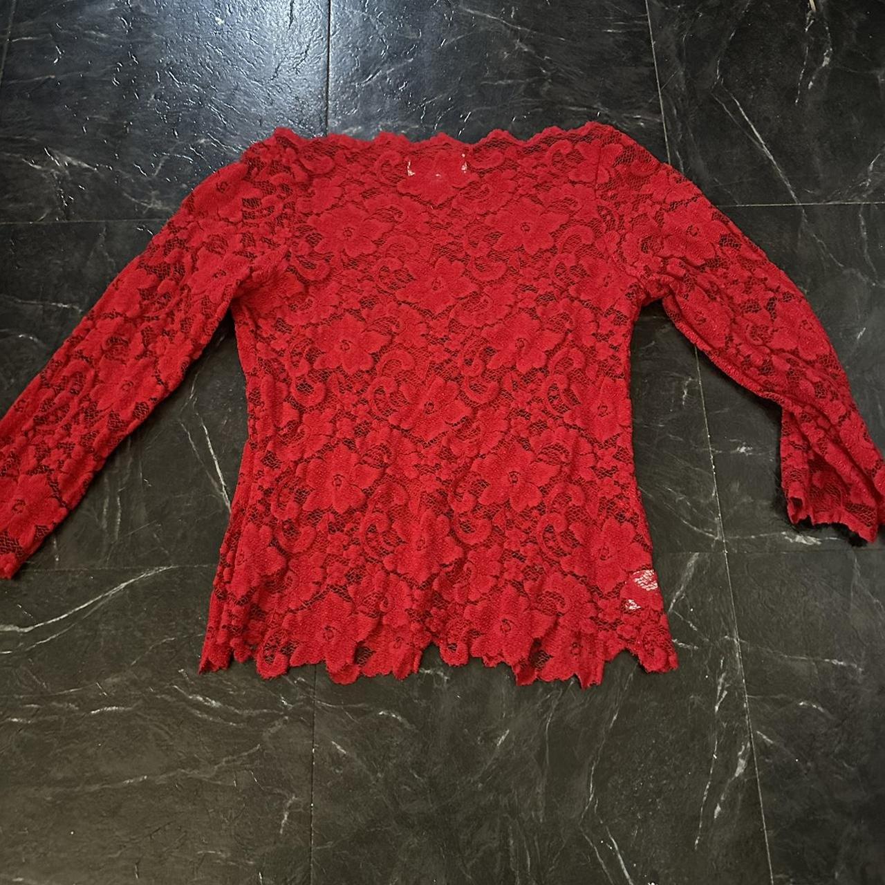 ROMANTIC GOTH VAMPIRE OFF THE SHOULDER LACE BLOUSE... - Depop