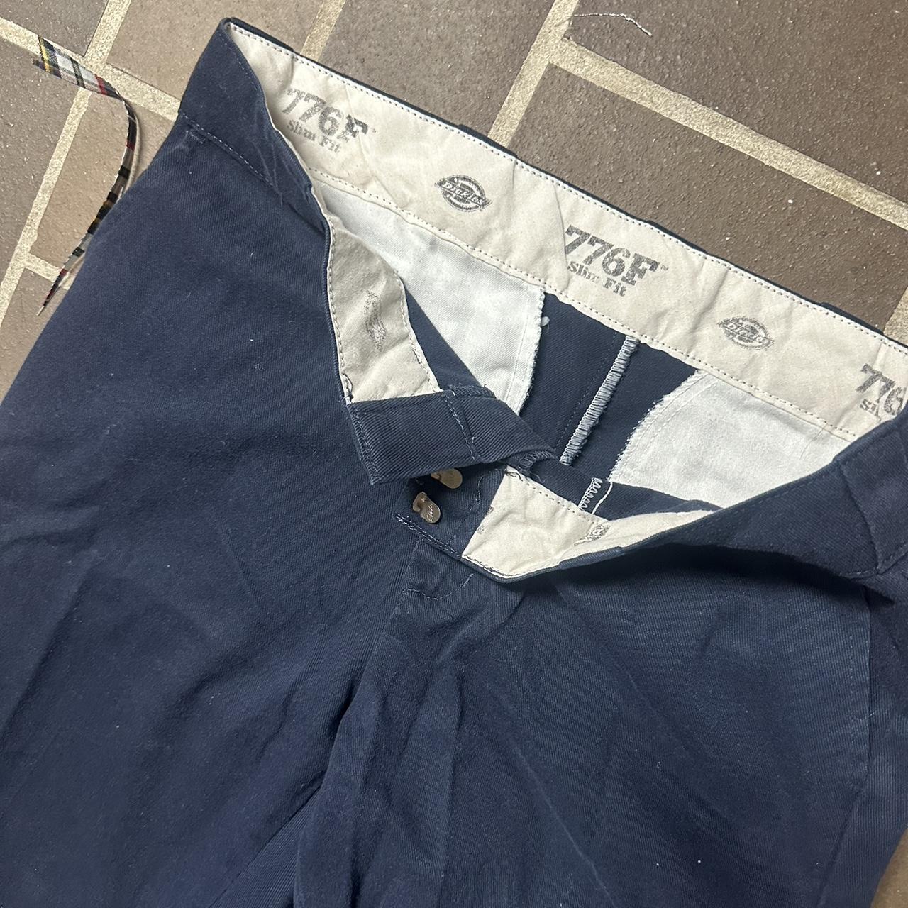 DICKIES Navy blue dress pants - - - Size... - Depop