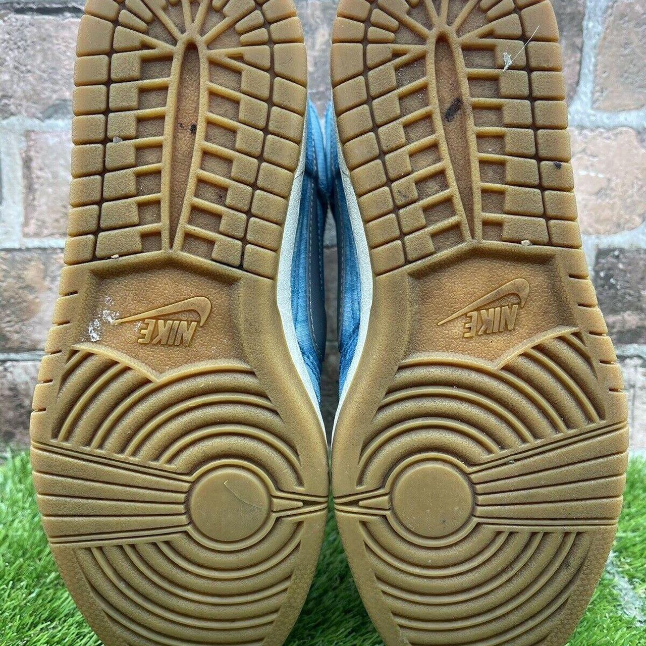 Ladies Nike Dunk Sky Hi Clearwater / Light Blue... - Depop