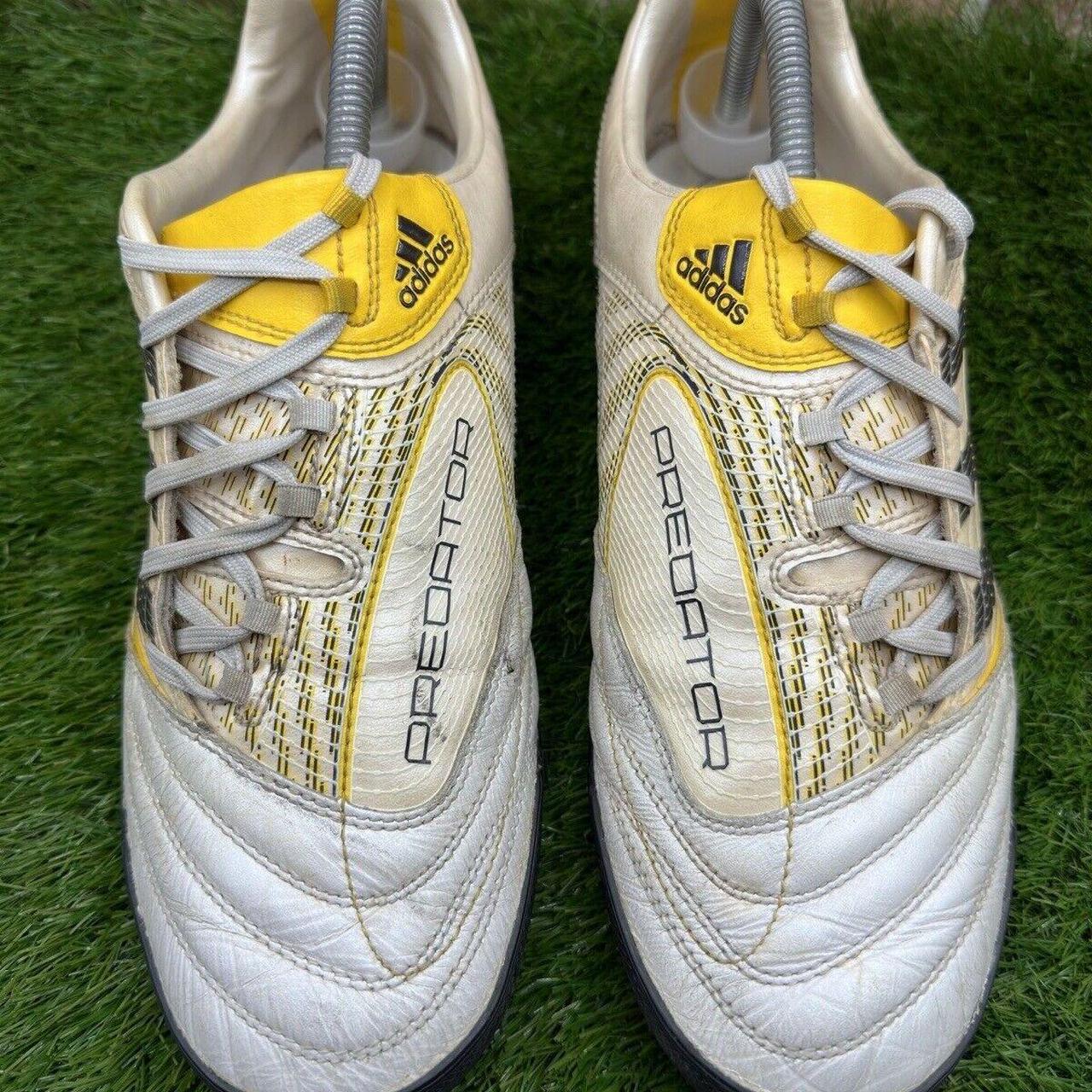 Adidas Predator Absolado X TF G03923 White Gold UK... - Depop