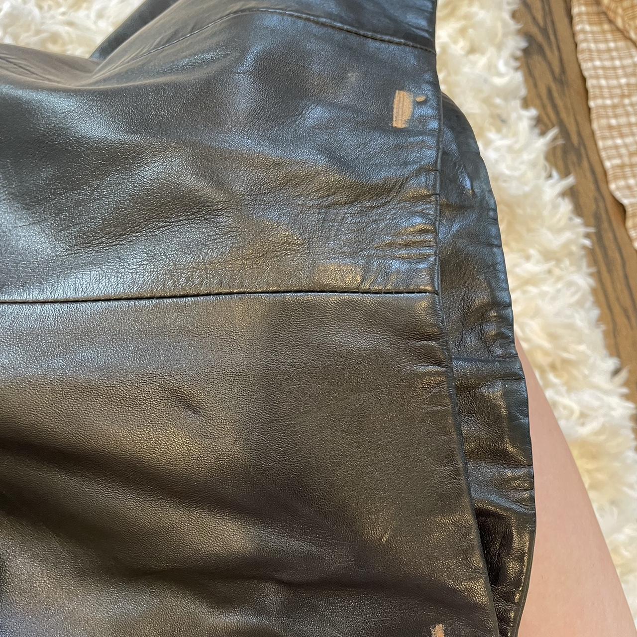 NWT CACHE LEATHER PANTS Made from 100% lamb leather... - Depop