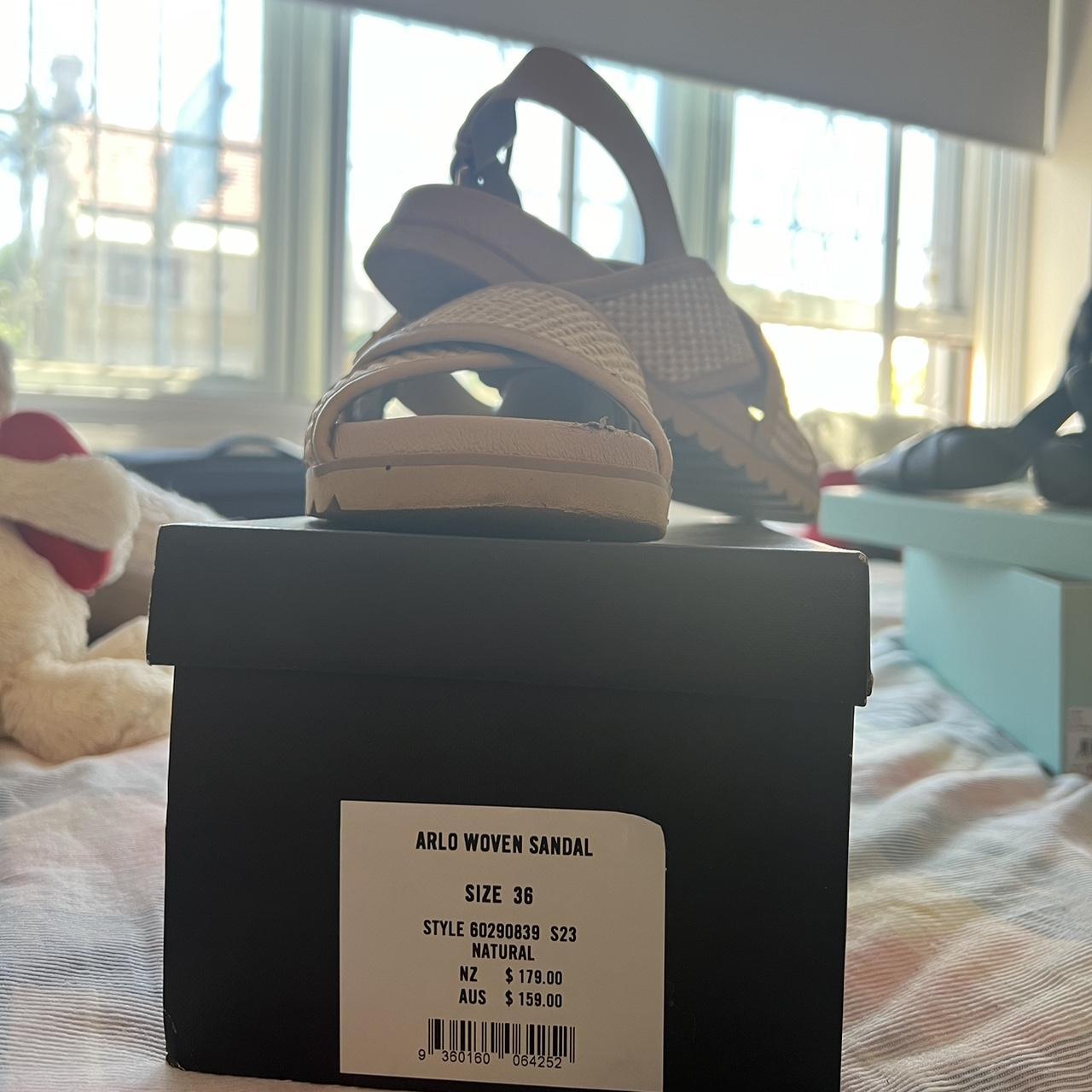 Country Road Slides Colour - Cream Size - 36 Price... - Depop