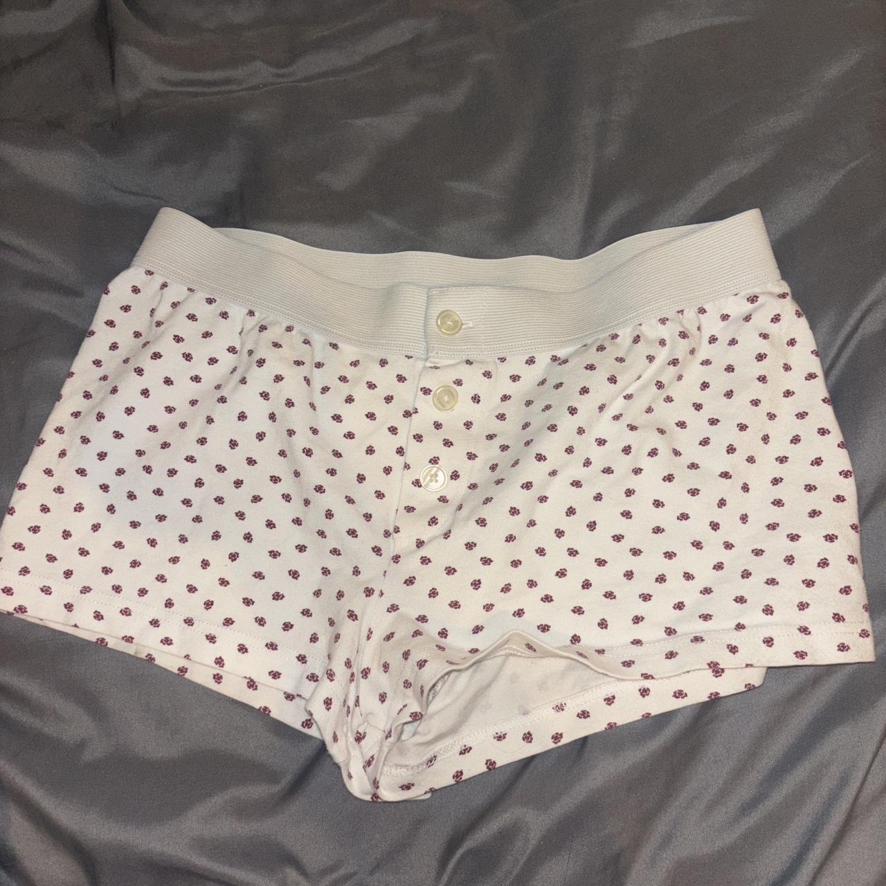 Brandy Melville Floral Boxers #brandy... | Depop