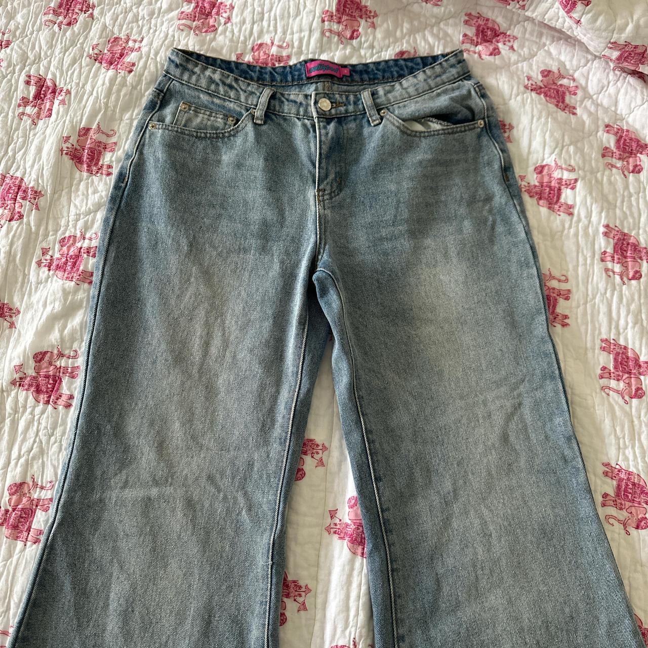 Edikted light wash jeans - Depop