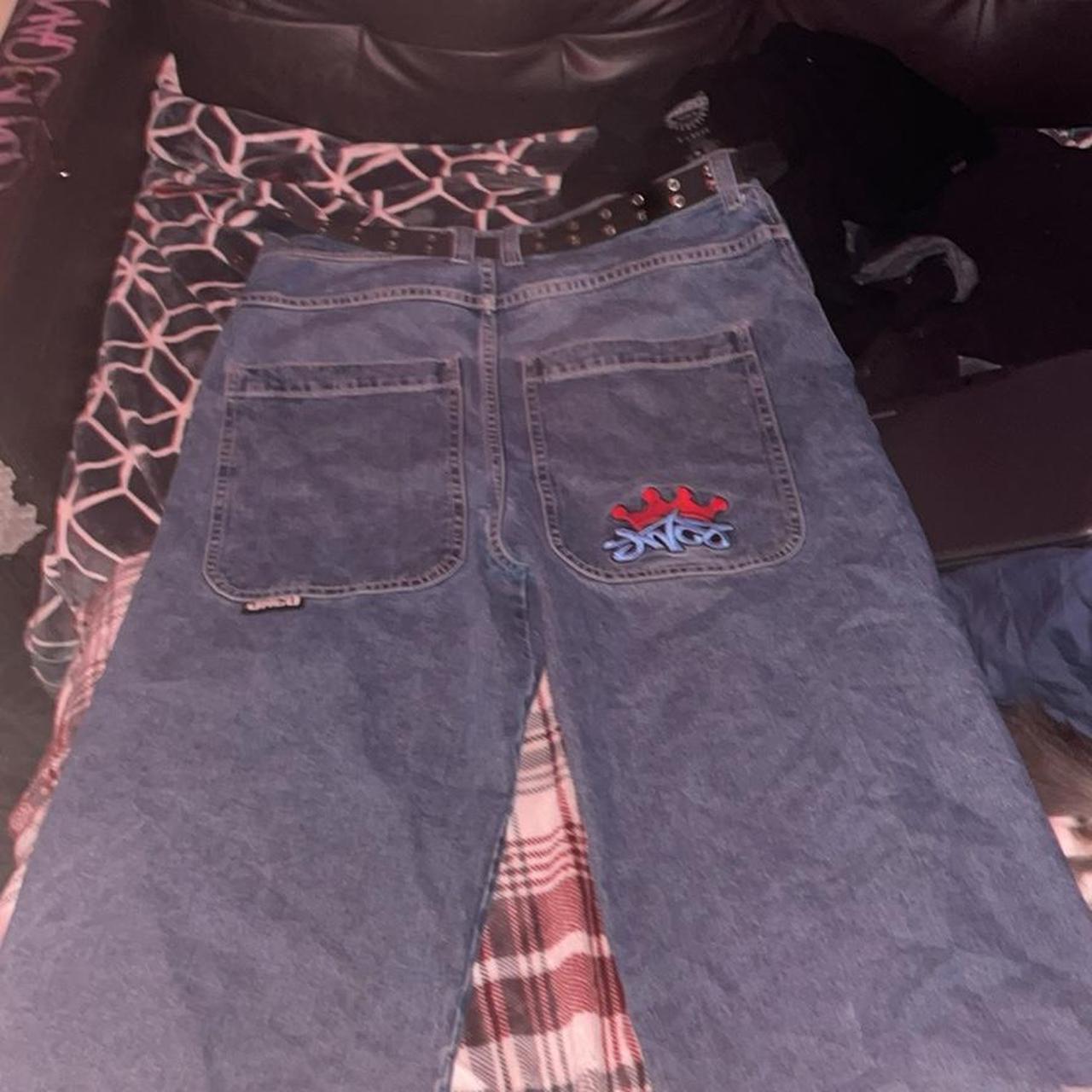 JNCO JEANS SMALL CROWNS SIZE 42 price firm new depop... | Depop