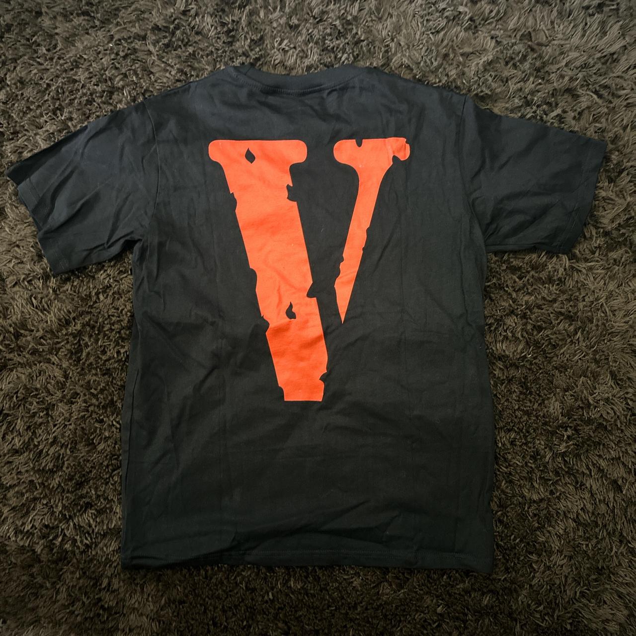 Orange Friends Vlone Shirt - Depop