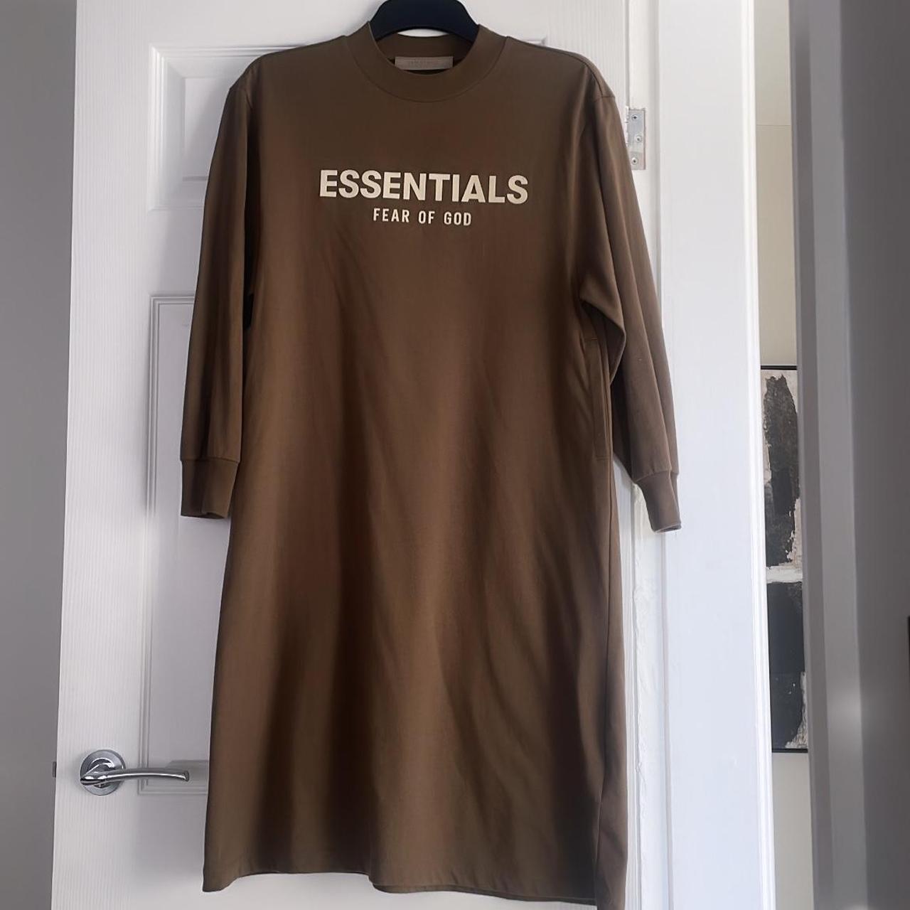 Essentials fear of god kids long dress. Size 14/16... - Depop