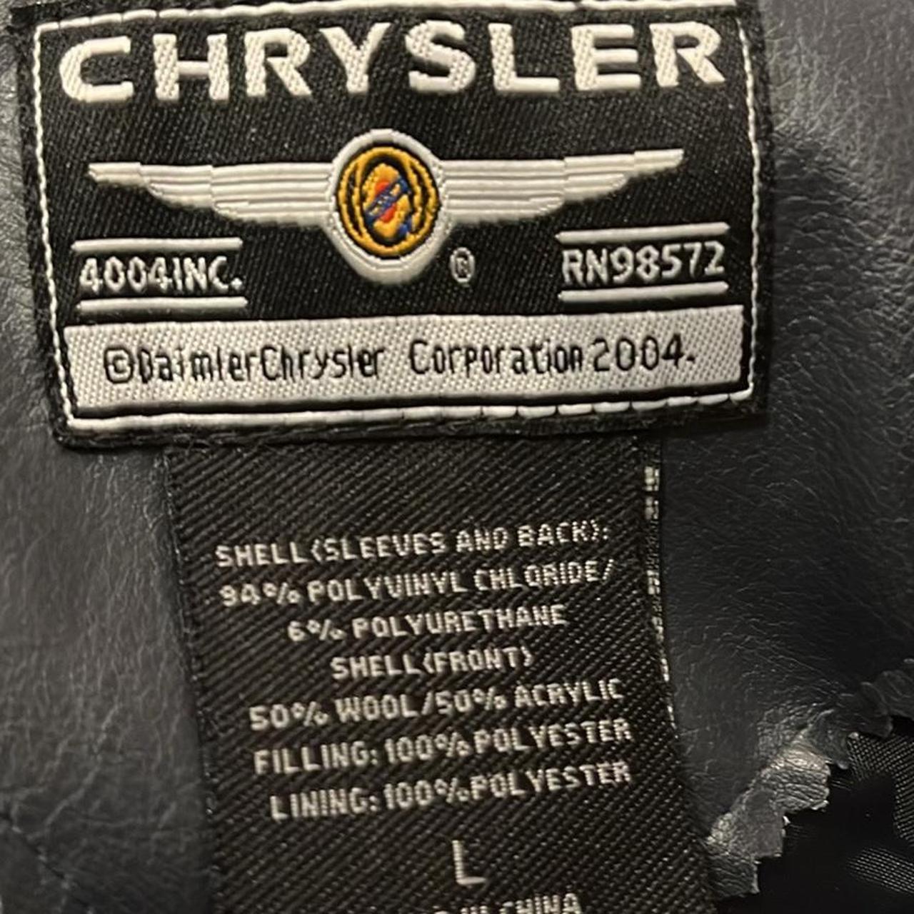 Vintage Men’s Chrysler varsity jacket size L. in... - Depop