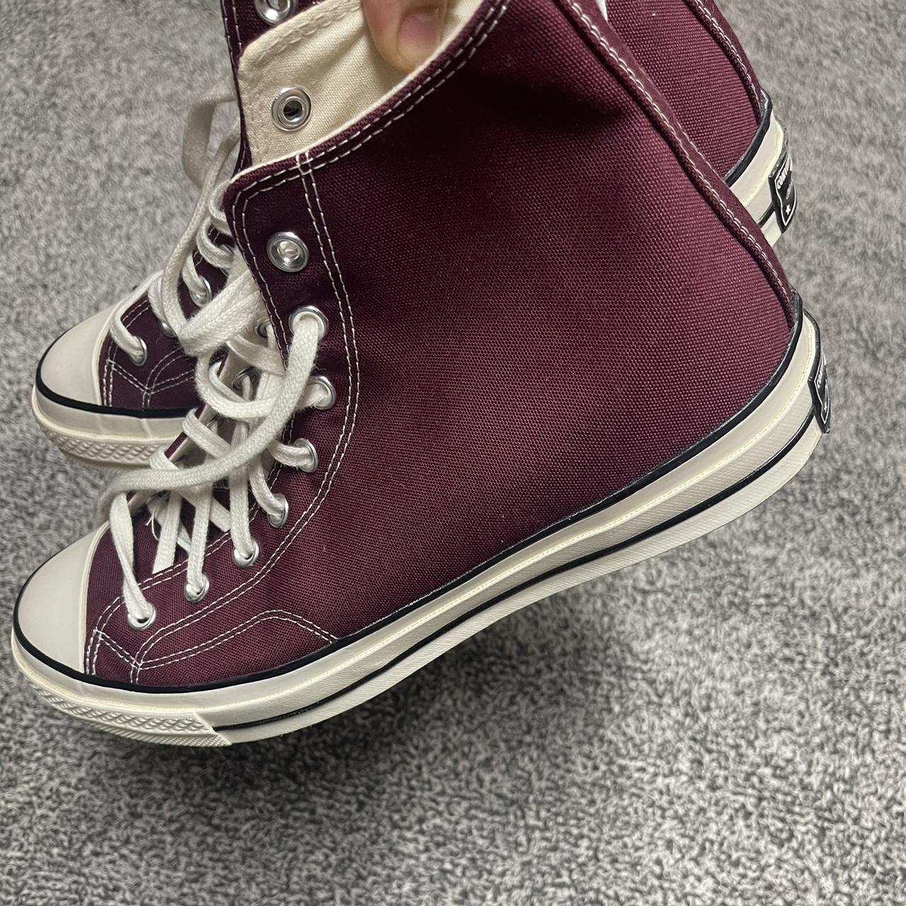 Converse Chuck Taylor 9/10 condition, only worn 3-4... - Depop