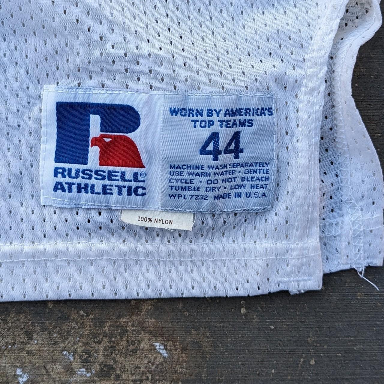 vintage 80's Russel athletic football jersey... - Depop