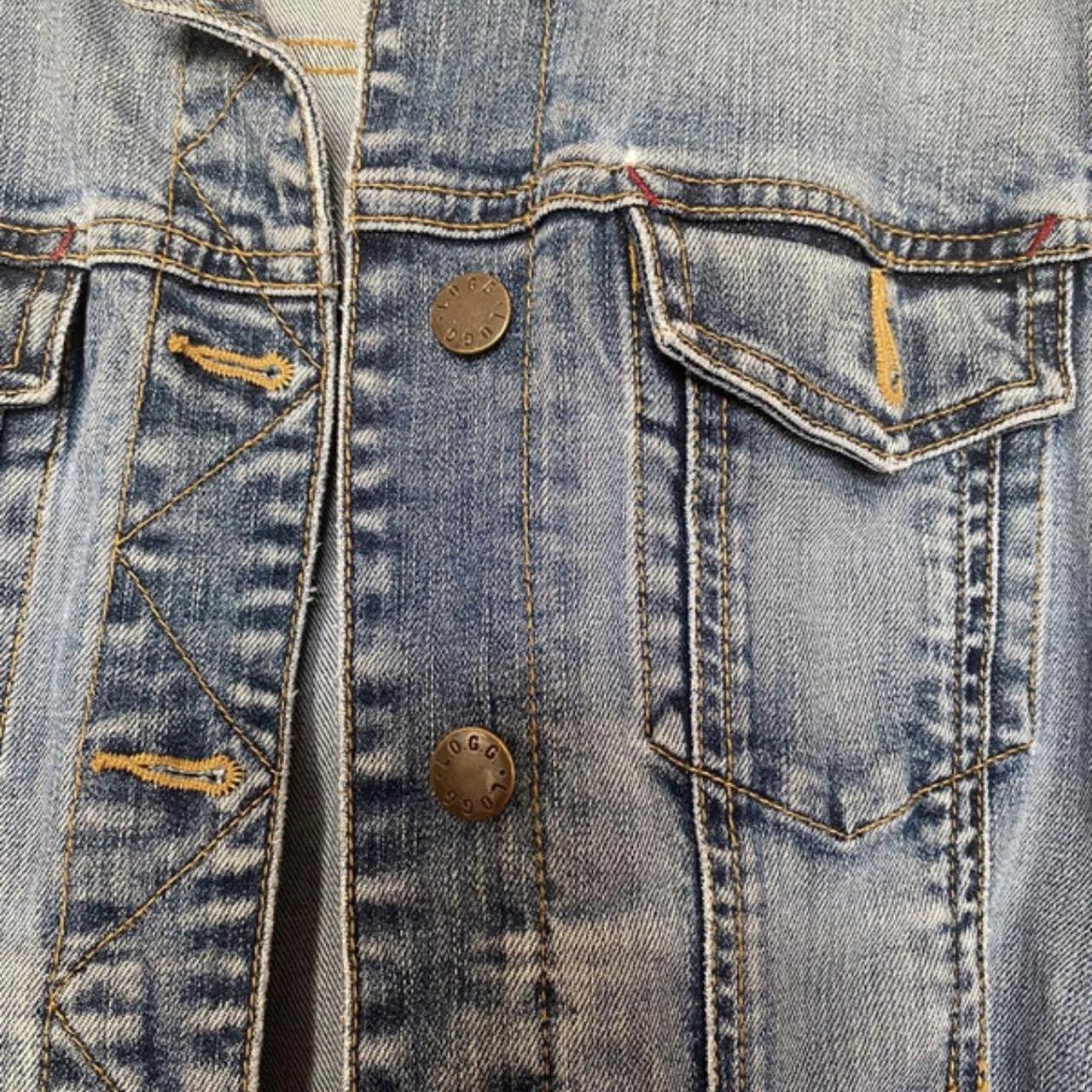 gorgeous y2k denim jacket #denimjacket #y2k #2000s - Depop