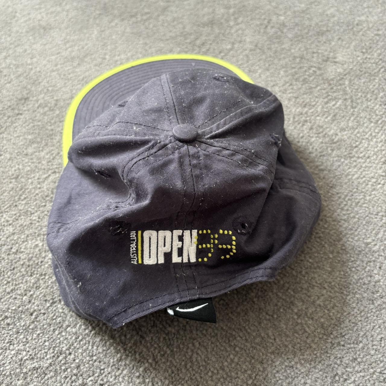1999 Australian open flat brimmed cap #vintage #90s... - Depop