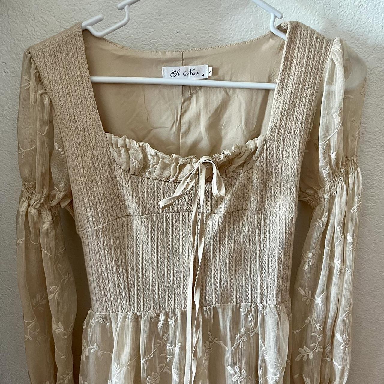 Gunne Sax Inspired Midi Dress From the shop... - Depop