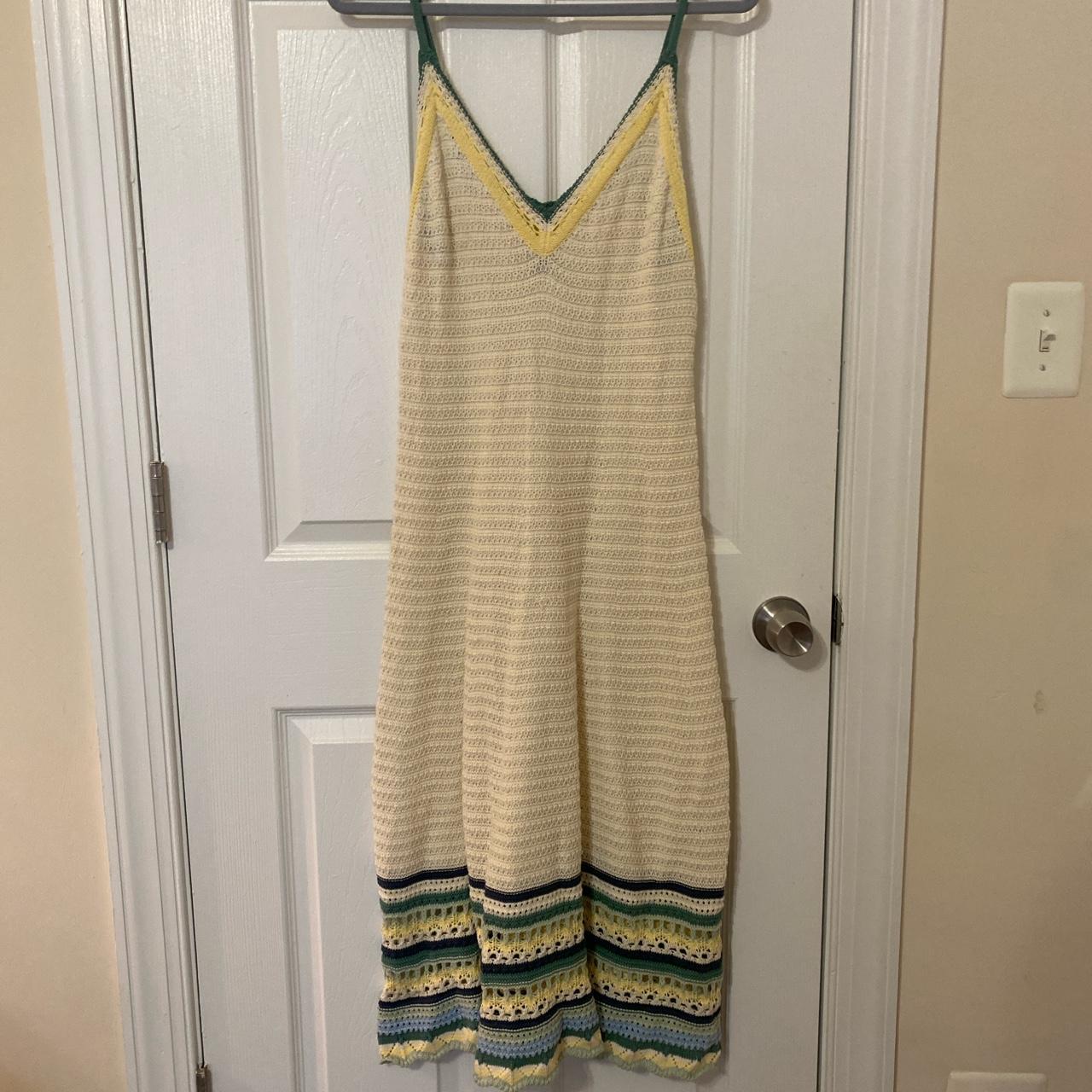 Universal Threads Knit Beachy Boho Dress - Size... - Depop