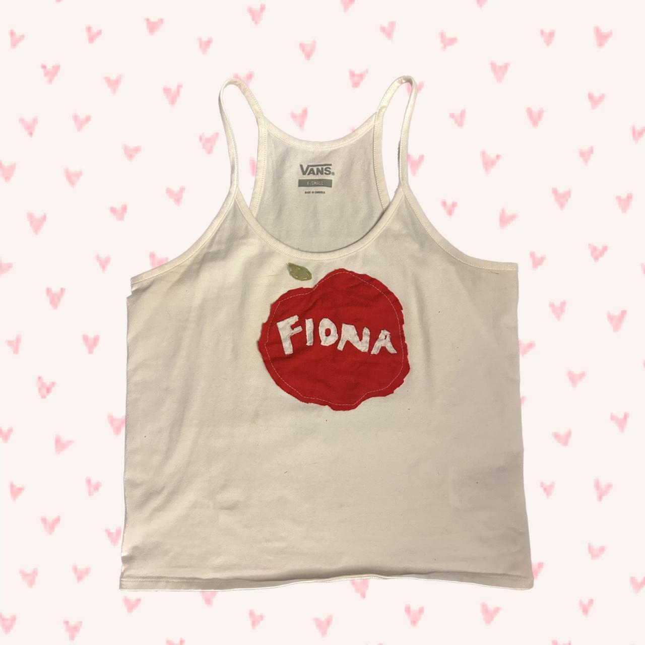 adorable Fiona apple tank top! Hand stitched! Was... - Depop