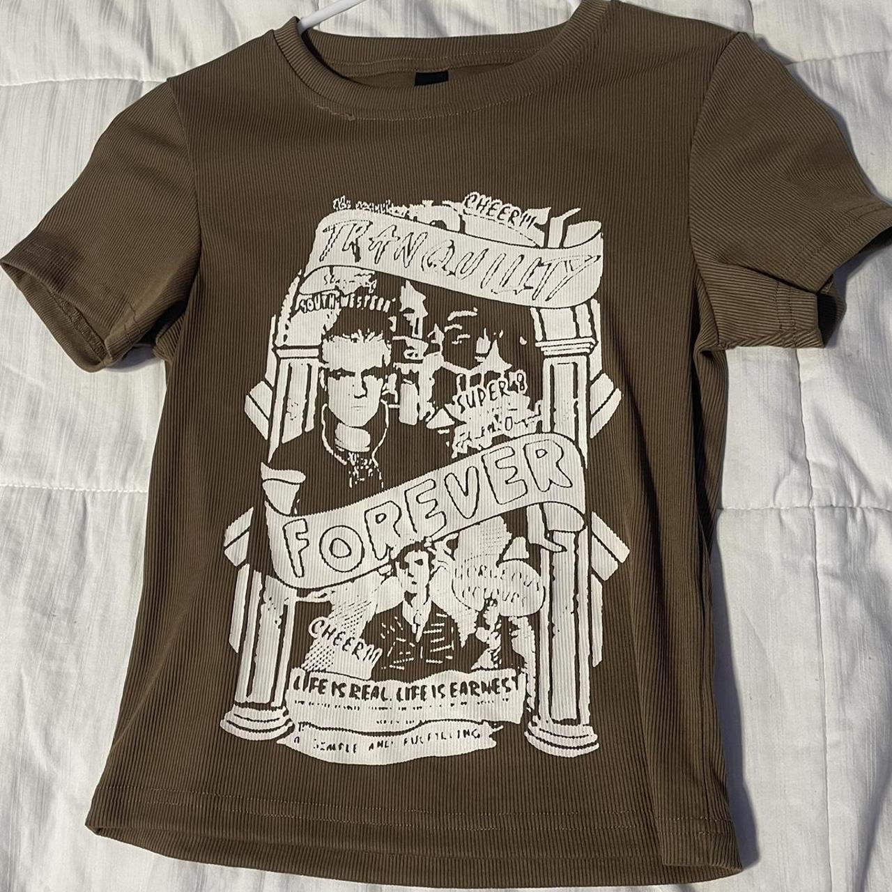 DAZY Women's Brown Shirt | Depop