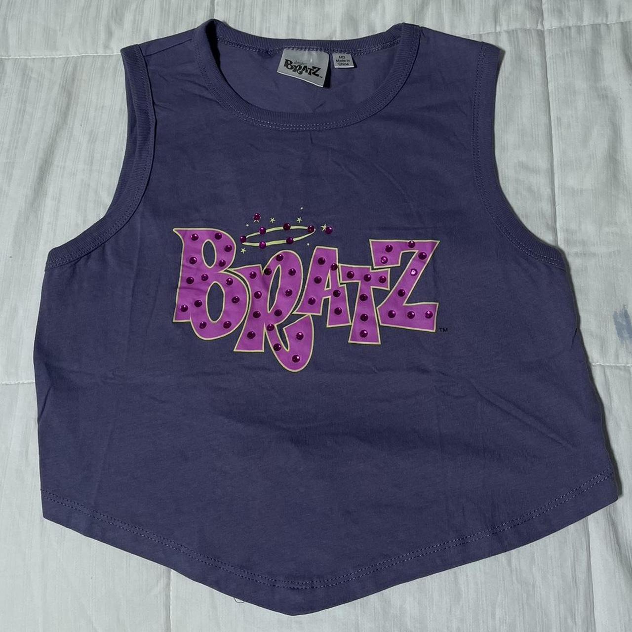 the cutest bratz top that’s bedazzled - authentic... - Depop
