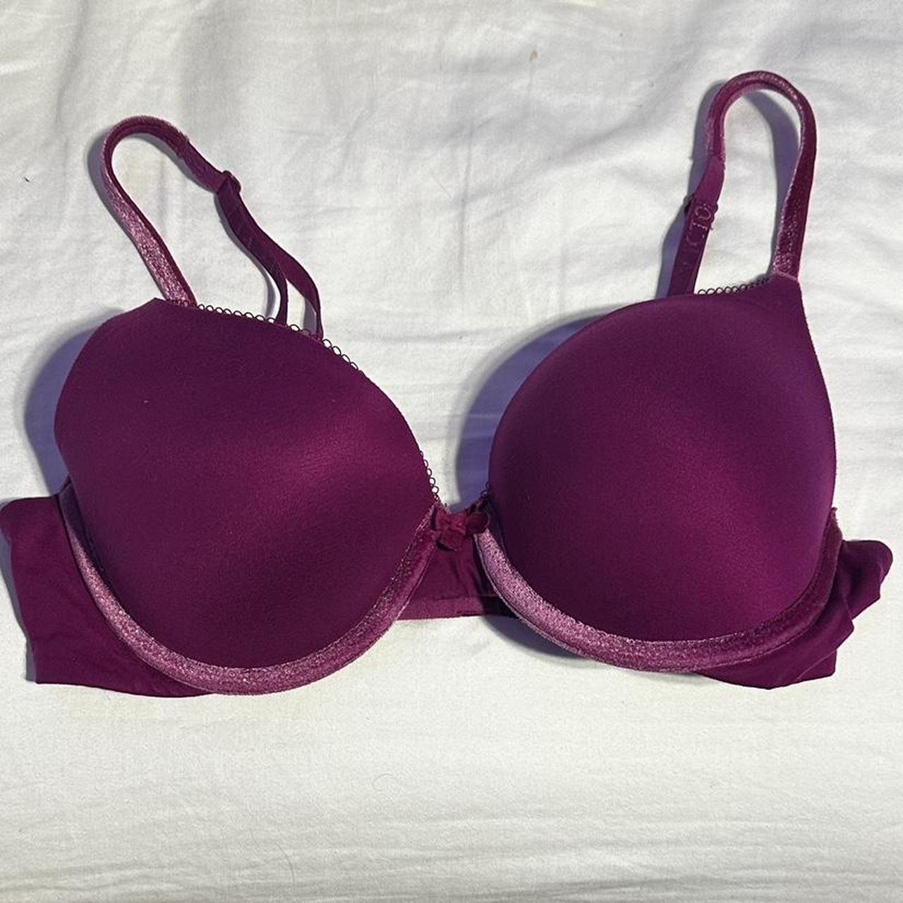 size 34C Victoria Secret Bra with padding and wire... - Depop