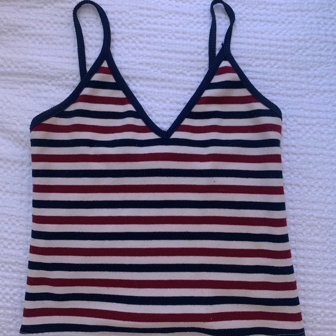 brandy tank barely worn long and fitting - Depop