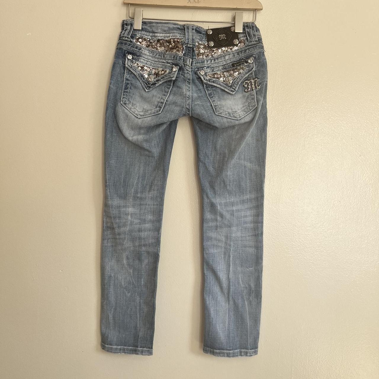 Miss me low rise capri jeans size 25 Cuffed capri - Depop