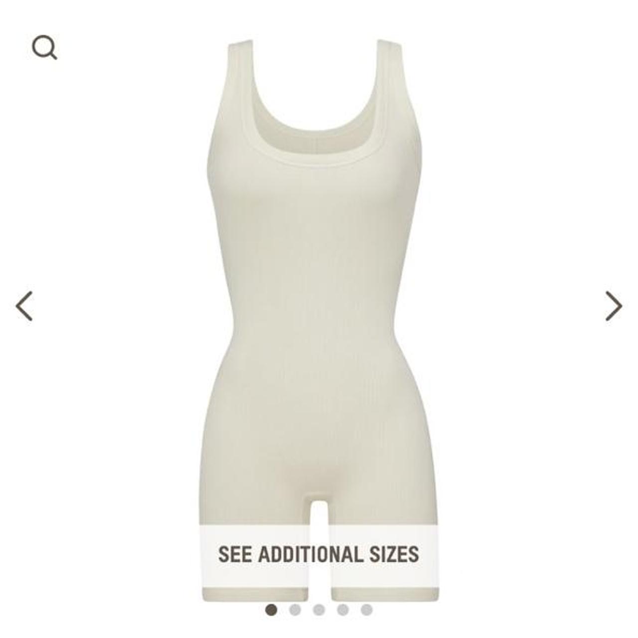 Skims Cotton Rib Onesie Size XS Brand New with... - Depop