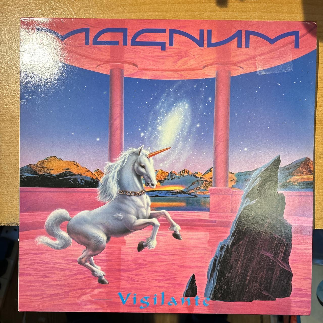 Magnum Vigilante vinyl lp record + inner Polydor... - Depop