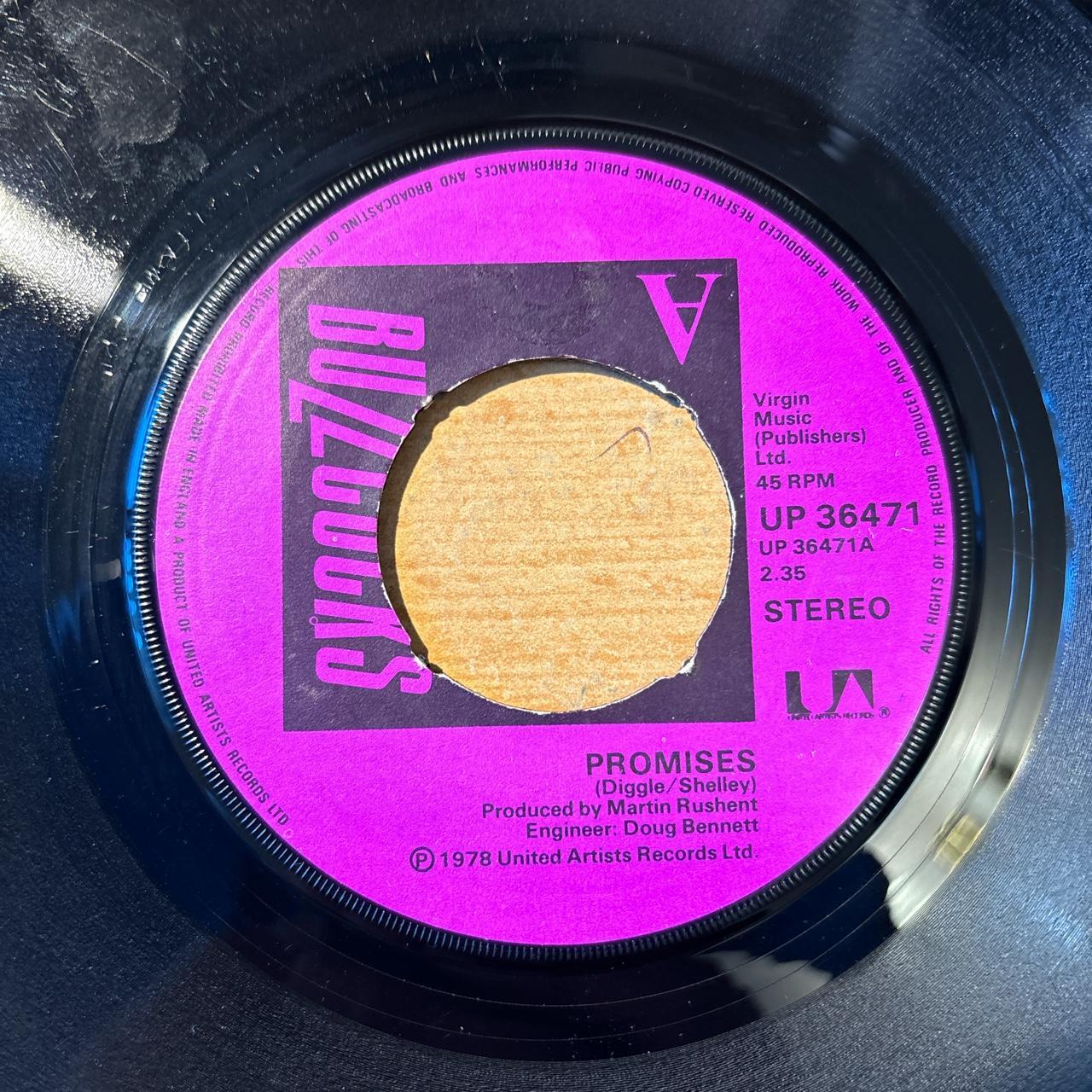 Buzzcocks Promises / Lipstick Original punk 7”... - Depop