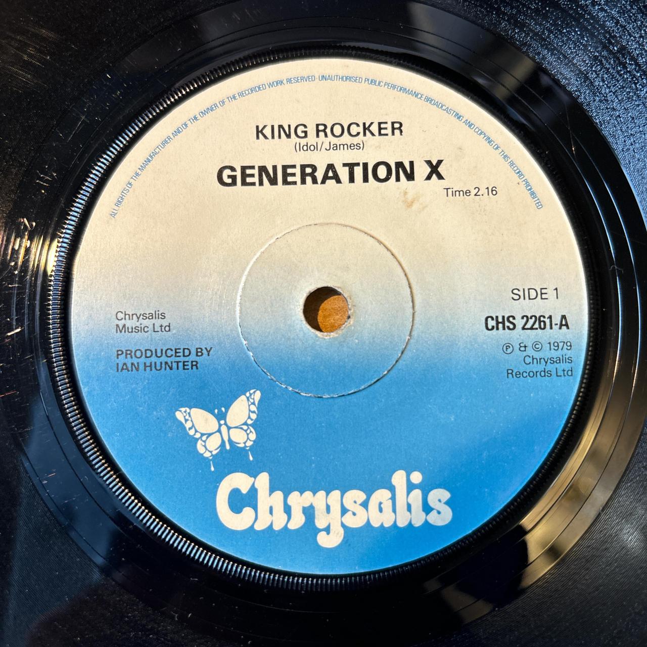 Generation X King Rocker / Gimme Some Truth 7” vinyl... - Depop