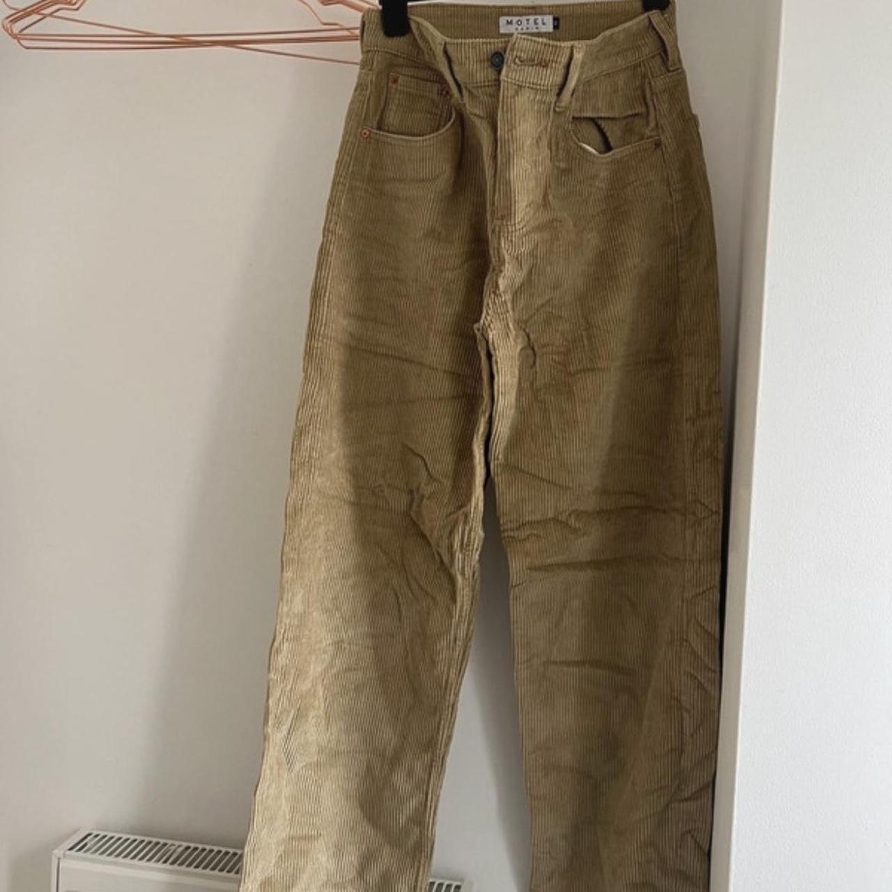 motel rocks cargo jeans size 8 worn once excellent... - Depop