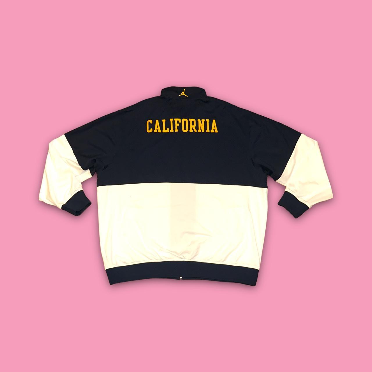 Cal Berkeley Golden Bears Jordan track jacket ... - Depop