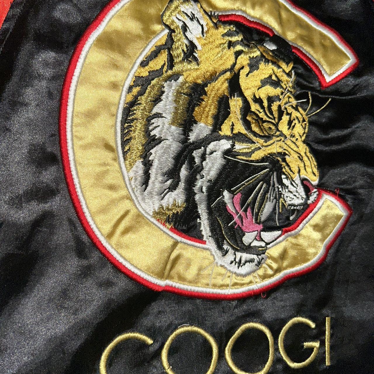 Vintage COOGI bengal tiger bomber jacket Era: Y2K... - Depop