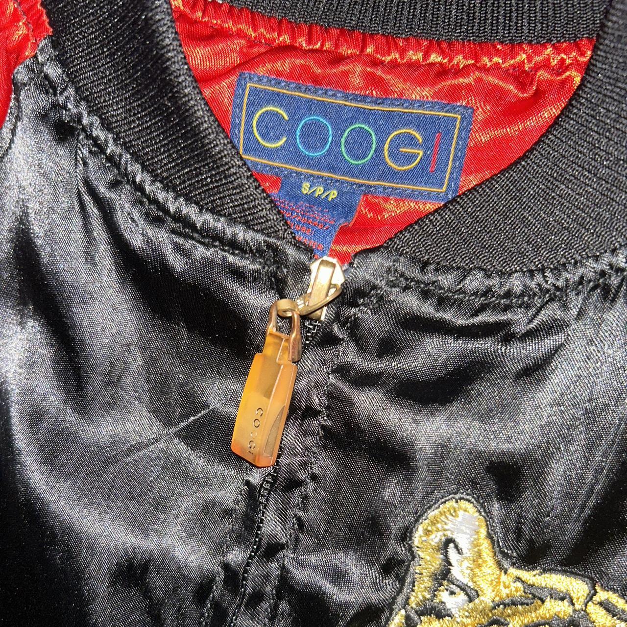 Vintage COOGI bengal tiger bomber jacket Era: Y2K... - Depop